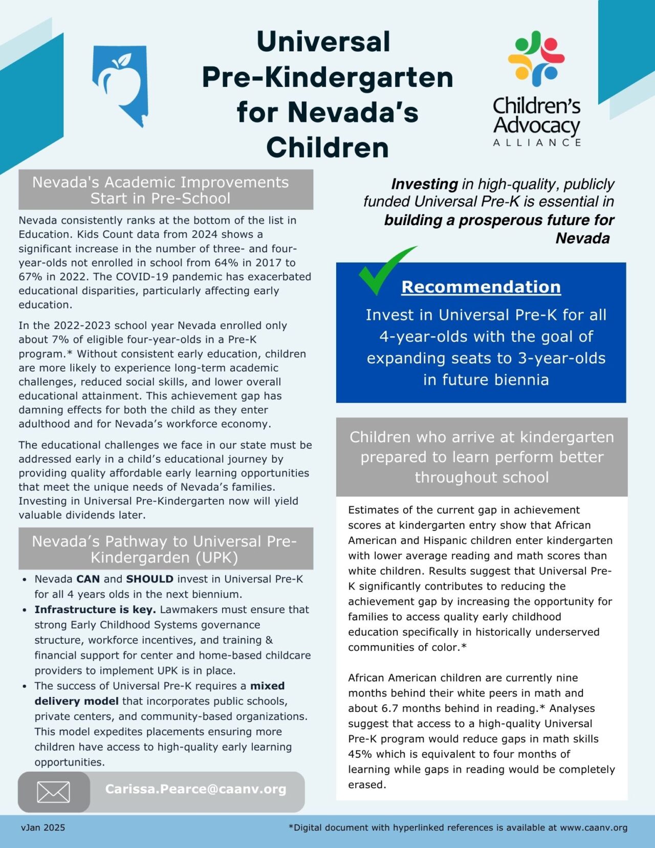 2025 Legislative Session – Children's Advocacy Alliance of Nevada